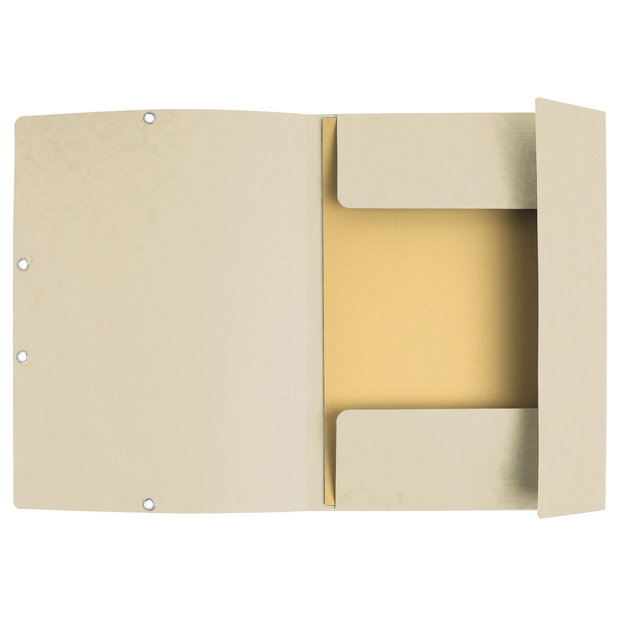 PaperCo - Exacompta gumis mappa, A4, 400g, Ivory